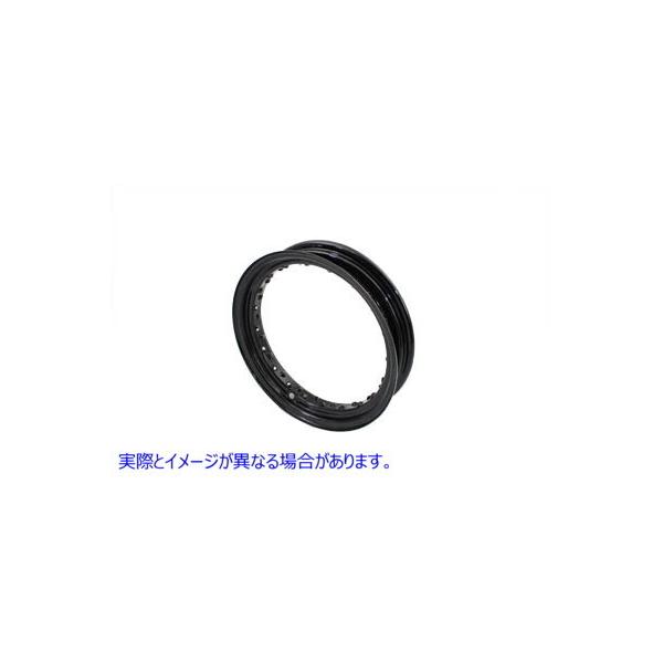 V-TWIN 品番 52-0967 Replica 16 inch X 3.00 inch Black Drop Center Wheel Rim V-Twin 43008-40   Vツイン お取寄せ品