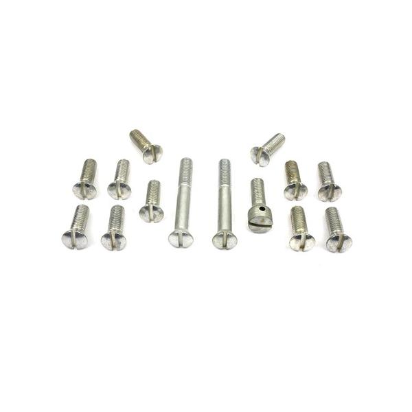 V-TWIN 品番 8148-13 Cadmium Transmission Top Cover Screw Kit Colony 1765W   Vツイン お取寄せ品