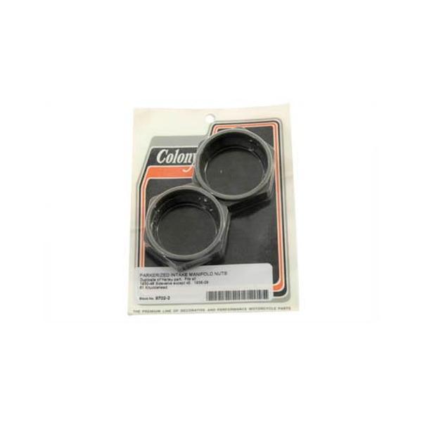 V-TWIN 品番 9702-2 Parkerized Intake Manifold Nut Set Colony 27050-30   Vツイン お取寄せ品