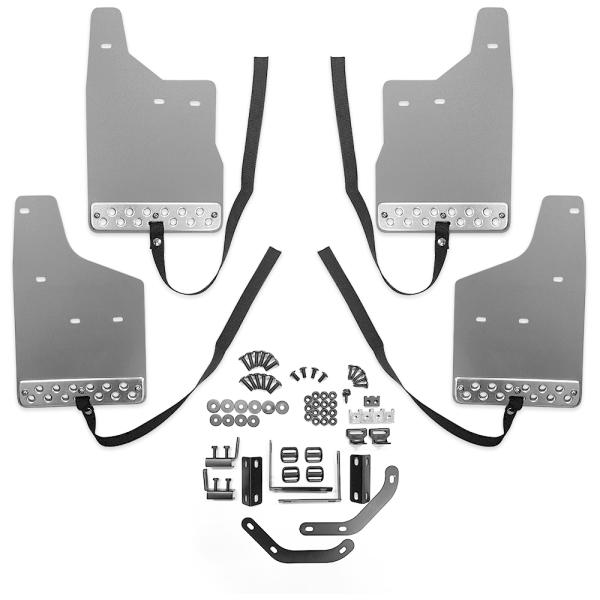 新型ジムニー JB64 専用 マッドガードが遂に登場！ 【適合】2018年7月(平成30年7月)〜 スズキ 新型ジムニー JB64W JIMNY ※ジムニーシエラ JB74Wは装着不可。 走行中の水しぶきや泥はね等から車体をガード！ 落下防...