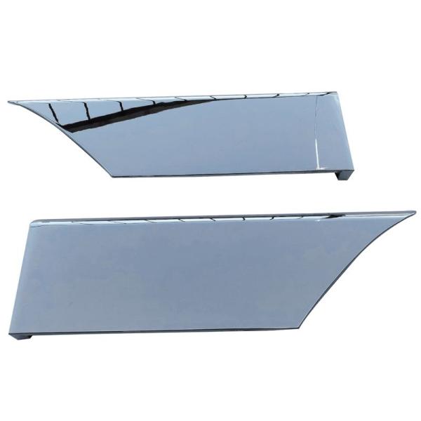 商品情報三菱ふそう NEW キャンター 標準/ワイドドア ガーニッシュ 左右■適合車種メーカー：三菱ふそう車種：NEW キャンター年式：H5.11〜H14.6標準/ワイドに装着可能■材質：ABS製 クロームメッキ装着は裏面の両面テープで張り...