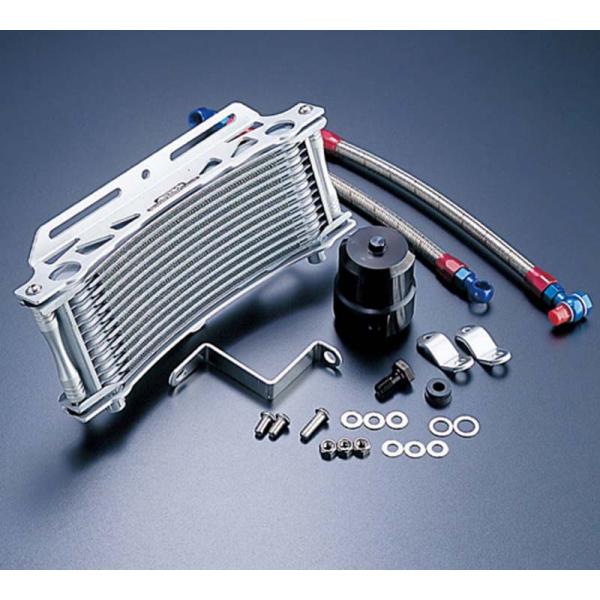 カスタム パーツ オイルクーラー OIL ACTIVE アクティブ  ▲画像はイメージです。※写真は従来品のアールズ製の場合がほとんどです。※ブラック仕様のフィッティングはゴールドではなくブラックになります。コア          ：アクテ...