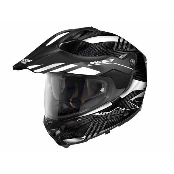 カラー：ホワイト/25サイズ：XL(61〜62)大型のバイザーを装備しつつ、バイザーを外せば空力に特化したオンロードフルフェイスに。アドベンチャーとツーリングタイプのハイブリッドモデル。オンロードと未舗装路の両方を愛するモーターサイクリスト...