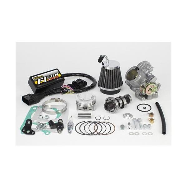 品番：SP01-02-0025排気量は変えずにピストンとカムシャフトを交換し、FIコン TYPE-eを同時装着することで、出力アップが可能になる [ハイパーチューニングセット]モンキー125(JB02)の排気量は変えず、ノーマルシリンダーヘ...