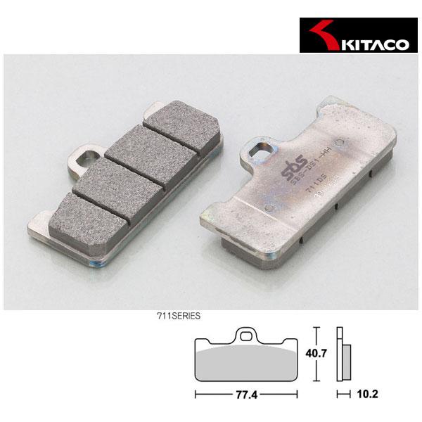 品番：777-0711091タイプ：DS-1（デュアルシンター　フロント専用）マトリックスフック採用 ※一般公道使用不可 【適合車種】ブレンボ100MM RADIAL MONOBLOCK XA7G240/41,P4 32/36MONOBLO...