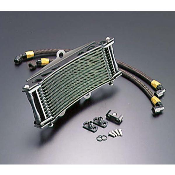 カスタム パーツ オイルクーラー OIL ACTIVE アクティブ  ▲画像はイメージです。※写真は従来品のアールズ製の場合がほとんどです。※ブラック仕様のフィッティングはゴールドではなくブラックになります。コア          ：アクテ...