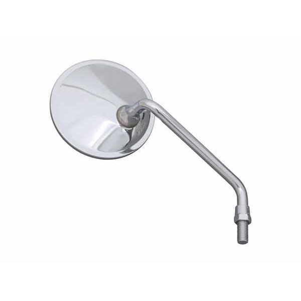 ◆スチール製、クロームメッキ◆取付けサイズ：m10-p1.25（左右共通）正ネジと逆ネジ/左右の設定がありますのでご注意ください。※m10正ネジ新基準非適合ミラーサイズメーカー品番　920015-10