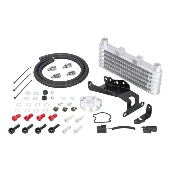 ○5段コアコンデンサー○コンデンサー内オイル容量:150cc〇オイルライン取出し：シリンダーヘッド上部タペットキャップ〇ステー：スチール製/ブラック塗装仕上げ〇付属タペットキャップ：アルミ削り出し○センサー延長ハーネス付属○ユニオンニップル...