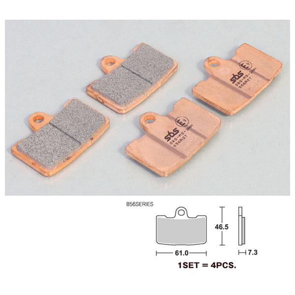 品番：777-0856098タイプ：RST（レーシングシンター　フロント用）マトリックスフック採用RS と比較し制動力と耐摩耗性の全てにおいて向上ライニング材の剥離や鳴きを防ぐ特殊バックプレート採用 【適合車種】下記の車両のフロントに適合B...