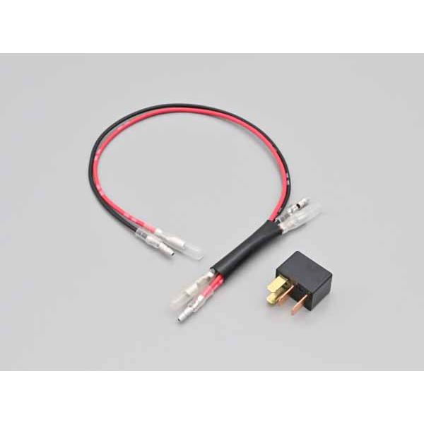 スマートフォンやナビなどの給電に便利な電源取り出しハーネス。カプラー接線でアクセサリー電源の＋と-の配線を取り出せるので、イグニッションキーのon⇔offに連動し、キーoffで電源がカットされます。バッテリーに近い「シート下」取り出しタイプ...