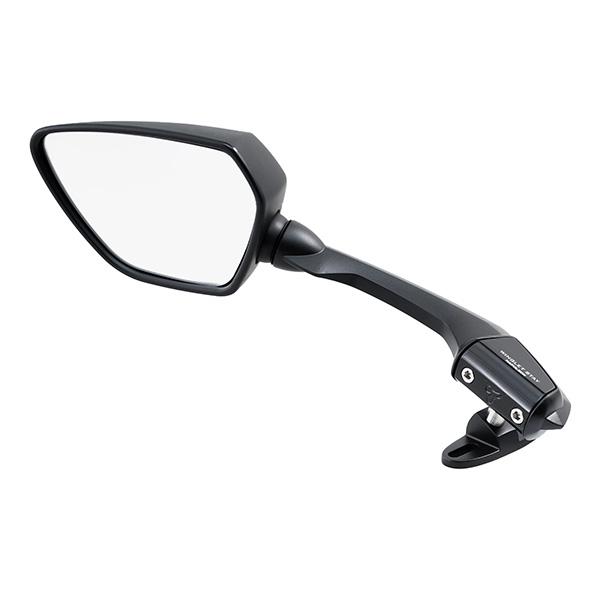 バイクパーツ カスタム ミラー タナックス TANAX 色         ブラック 材質         ABS樹脂、PA樹脂+GF、亜鉛ダイキャスト、他 部品構成 本体×１、ボールジョイント×１、取扱説明書 ネジ径         カウ...