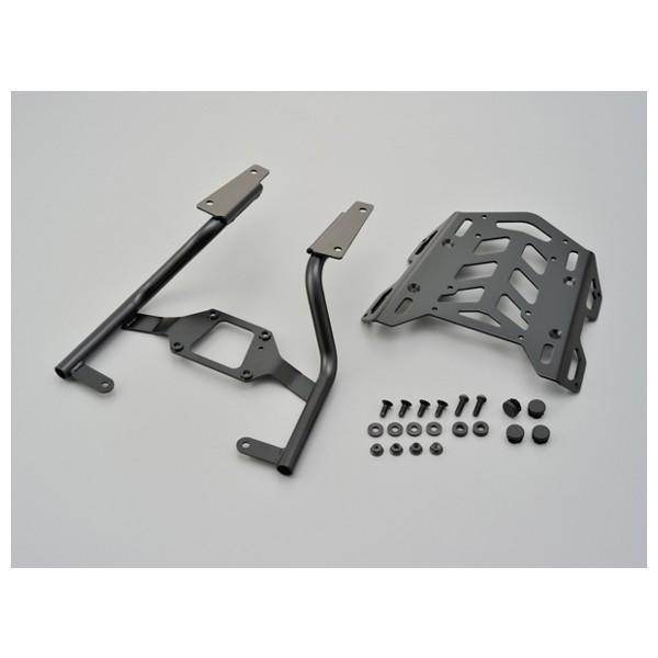 品番：98334●トッププレート：アルミA5052材、板厚5mm、黒塗装仕上げ●フィッティング：スチール製電着黒塗装仕上げ●最大積載量3kgデザインされたアルミトッププレートと車種専用取付フィッティングで荷物を積載していない状態でも違和感の...