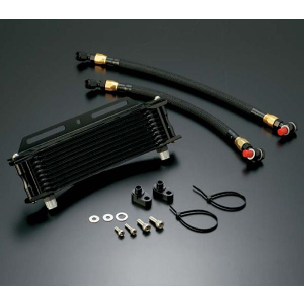 カスタム パーツ オイルクーラー OIL ACTIVE アクティブ  ▲画像はイメージです。※写真は従来品のアールズ製の場合がほとんどです。※ブラック仕様のフィッティングはゴールドではなくブラックになります。コア          ：アクテ...