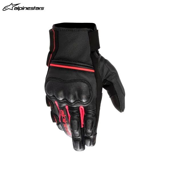 品番：ALP8059347169279カラー：1839 BLACK DIVA PINKサイズ：レディースXS・レディースver.・使い込むほどに味が出るゴートスキン製フルレザーモデル。・指間、各所に人間工学に基づいたストレッチ素材を使用。・...