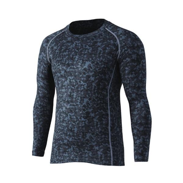 品番：JW-174CAMMカラー：迷彩サイズ：M(身長：165〜175/胸囲：88〜96cm)材質：ポリエステル90%、ポリウレタン10%・遠赤外線加工・微細裏起毛・吸汗速乾・BTパワーストレッチ 身体にフィットするコンプレッション機能が保...