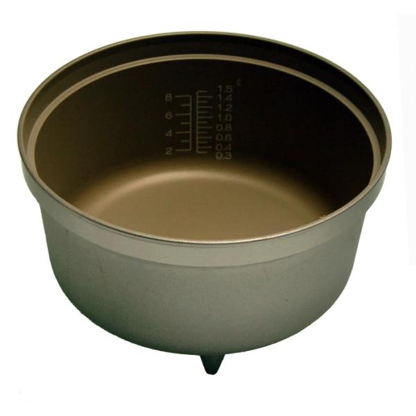 適用機種PR-150DF-1，PR-150EF，PR-150DF，備考炊飯器のお米が入る金属の容器です。内側がフッ素加工されています。【幅】251mm【高さ】147mm※品番どおりの手配となります。※商品仕様は予告なく変更される場合がござい...