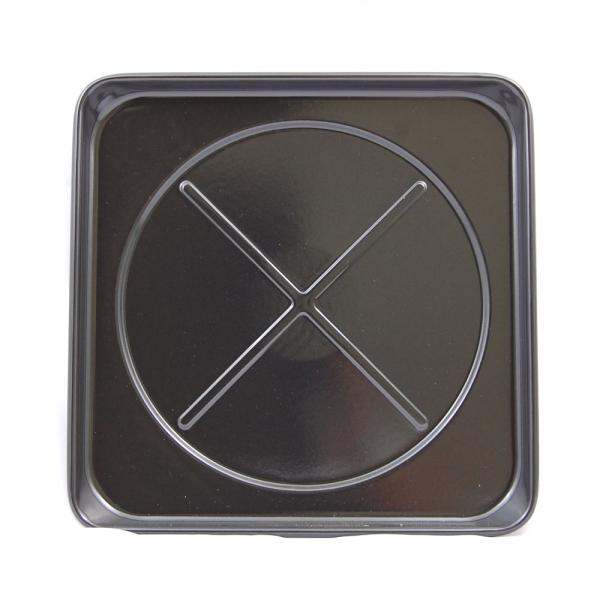 油を受けるお皿（油受け皿）です。＜サイズ＞横幅320mm＜色＞黒適用機種RCK-S10AS，RCK-S10AS-CU，RCK-S10AS(A)，RCK-10AS