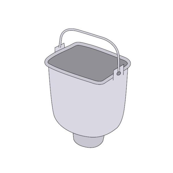 適用機種SD-RBM1001-T，SD-RBM1001-W，備考※セット内容：パンケース、練り容器台※羽根は含まれません。