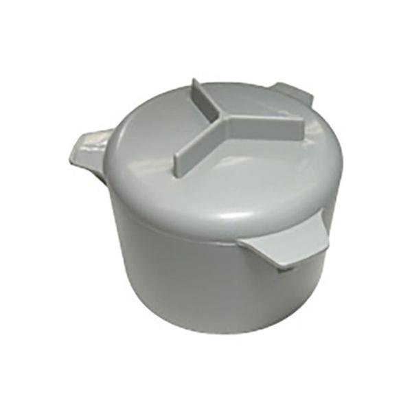 システムキッチンのシンク排水溝内の防臭用のカバーです。【仕様】●サイズ：直径92mm×高さ65mm（突起部除く）●材質：ポリプロピレン樹脂●色：グレー