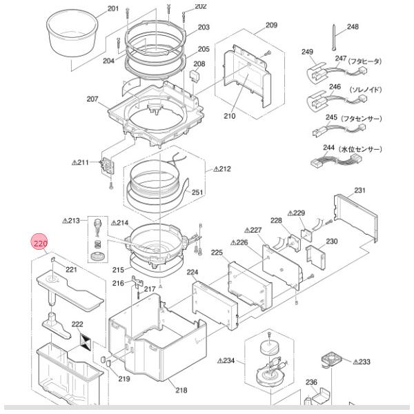 適用機種NJ-XSC10J-W