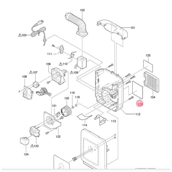 適用機種AD-PS50BB-W，AD-PS70BB-W