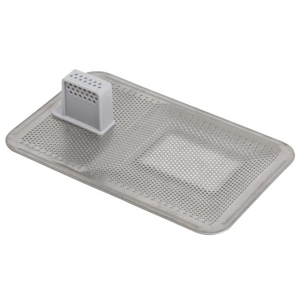 食器洗い乾燥機の底面に取付ける、残さいフィルターです。【仕様】●サイズ：横158ｍｍ×縦100ｍｍ●材質：ポリプロピレン樹脂／ステンレス（網部分）【ハーマン品コード】FB0F15044106適用機種EFB4515P，F45B15PBA，F4...