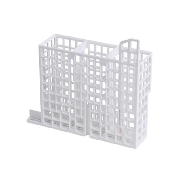 食器洗い乾燥機のカゴに取付ける小物入れです。【仕様】●サイズ：横128mm×縦41mm×高さ138mm●材質：ポリプロピレン樹脂●色：ホワイト【ハーマン品コード】FB0F15064008適用機種F45B15PMS、F45B16PMS、FB4...