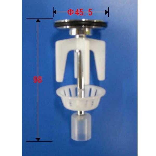 適用機種-備考排水品番：TH411-1手配品番：TH411-1直径(mm)：45.5長さ(mm)：100パッキンの品番：TH93043E洗面化粧台品番：LDN〜発売時期：1994年〜1997年注意：-