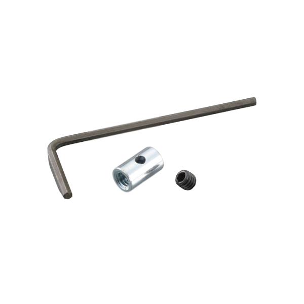 メーカー品番：0900-901-90001商品サイズ：A：5.8×B：10×C：2.2単位：1セットセット内容/付属品：L型レンチ/ホーローネジ(イモネジ)付属