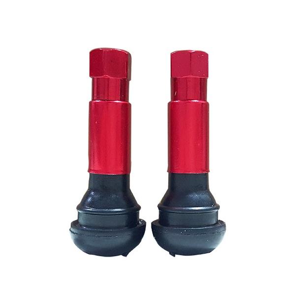 カラー：レッドタイプ：TR-414_チューブレスバルブ商品サイズ：全長(mm)：51 幅(φmm)：19/15単位：1セット(2個入)