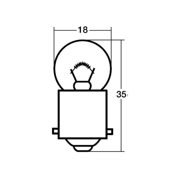 メーカー品番：NO26タイプ：白熱球6V単位：1パック(2個入)