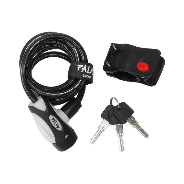 メーカー品番：P-555カラー：ブラック商品サイズ：ワイヤー寸法：φ8mm×1800mm ブラケット対応径：φ28mm-φ35.5mm単位：1個