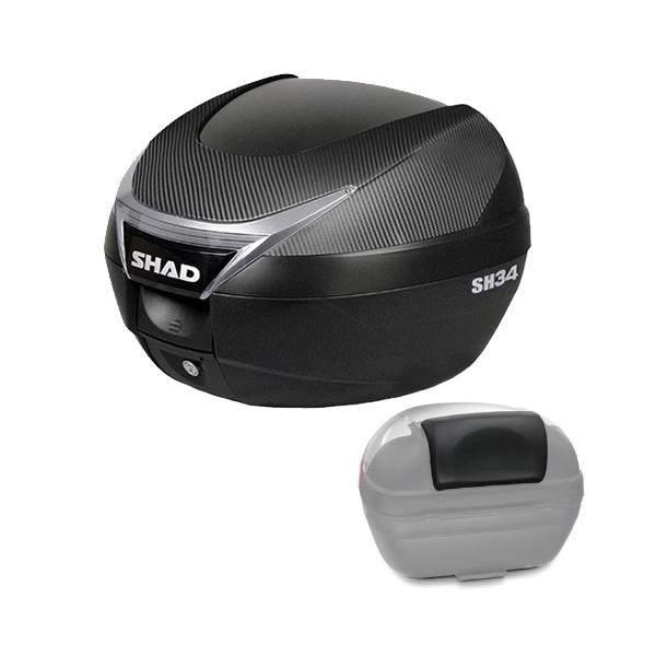 カラー：カーボン単位：1セットセット内容/付属品：トップケース品番：17838542 バックレスト品番：D0RI40 専用取付ベースプレート×1、取付用金具セット、キー×2