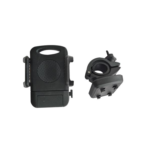 カラー：ブラック商品サイズ：固定具直径：3.5cm 固定グリップ、調節距離：約7cm〜11cm単位：1セットセット内容/付属品：スタンド本体、ハンドルバー用取付クランプ