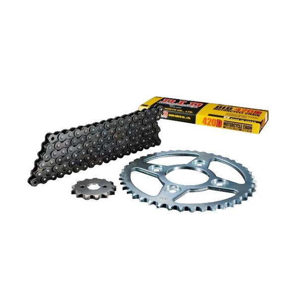 メーカー品番：D50CP-1適合車種：スーパーカブ FI(AA04)[12-19]｜スーパーカブ プロ FI(AA07/C50BNJ)[12-19]カラー：スチールタイプ：MT駆動系単位：1セットセット内容/付属品：フロントスプロケット×1...