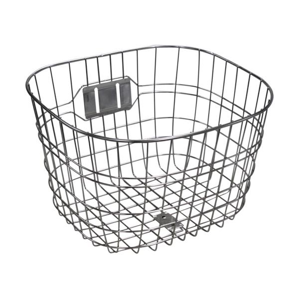 カラー：シルバータイプ：前用商品サイズ：【上部内寸】 横：約36cm、縦：約31cm 【下部内寸】 横：約31cm、縦：約24cm 【高さ】 カゴ淵が高い所：約23cm、カゴ淵が低い所：約21cm単位：1個