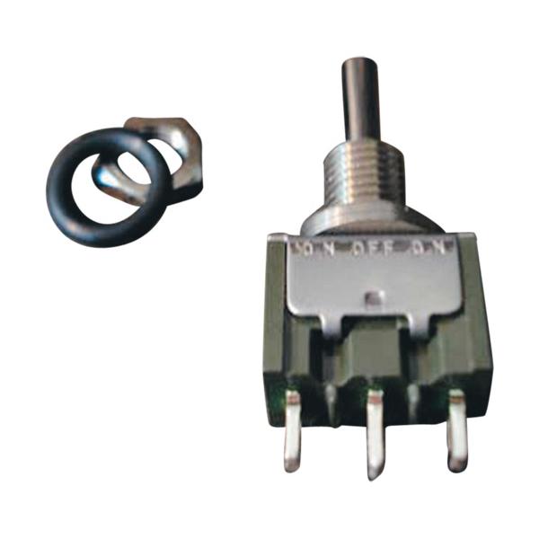 メーカー品番：AM-017タイプ：汎用スイッチ商品サイズ：スイッチボディ部約13mm×約8mm、レバー先端からターミナルまで約33mm単位：1個