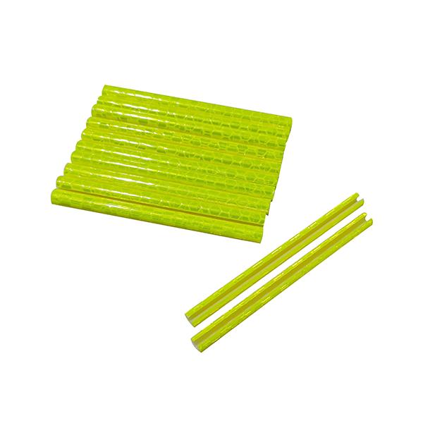 カラー：イエロー商品サイズ：長さ：約75mm 内径：1.8-2.5mm 外径：約5mm単位：1セットセット内容/付属品：12本入り