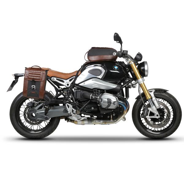 適合車種：R nine T[13-23]｜R nine T Pure/Scrambler[17-23]｜R nine T Urban G/S[17-23]｜R nine T Racer[17-20]カラー：ブラウン/ブラックタイプ：サイドケ...