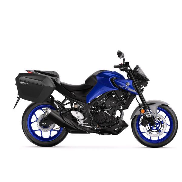 適合車種：MT-03[20-25]カラー：ブラックタイプ：サイドケース・バッグ用商品サイズ：サイドケース(片側)：H350mm×W490mm×D260mm単位：1セットセット内容/付属品：サイドケース品番：13210847 フィッティングキ...