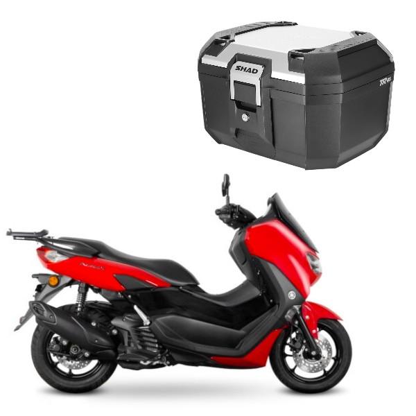 適合車種：NMAX125[21-26]｜NMAX155[21-26]カラー：ブラック/アルミパネルタイプ：トップケース用セット内容/付属品：トップケース品番：29351725 フィッティングキット品番：29177141 トップケース付属品：...