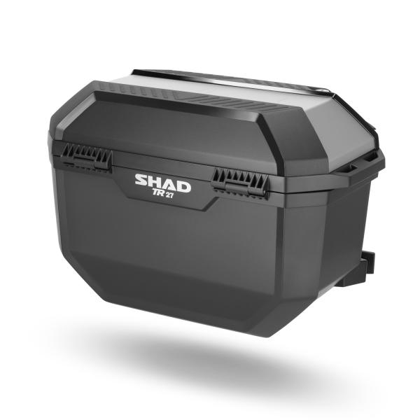 メーカー品番：D0TR27200カラー：ブラック/アルミパネル商品サイズ：外寸：H340mm×W500mm×D280mm 内寸：H335mm×W490mm×D270mmセット内容/付属品：左右ケース各1個、トップケース装着用予備キーシリンダ...