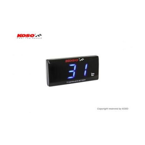 メーカー品番：KS-M-TB商品サイズ：本体サイズ： 56.4×27×11mm単位：1個セット内容/付属品：メーター本体×1、割込みコネクター×2、マジックテープ×1set、温度センサー延長ハーネス×1、温度センサーPT1/8×1