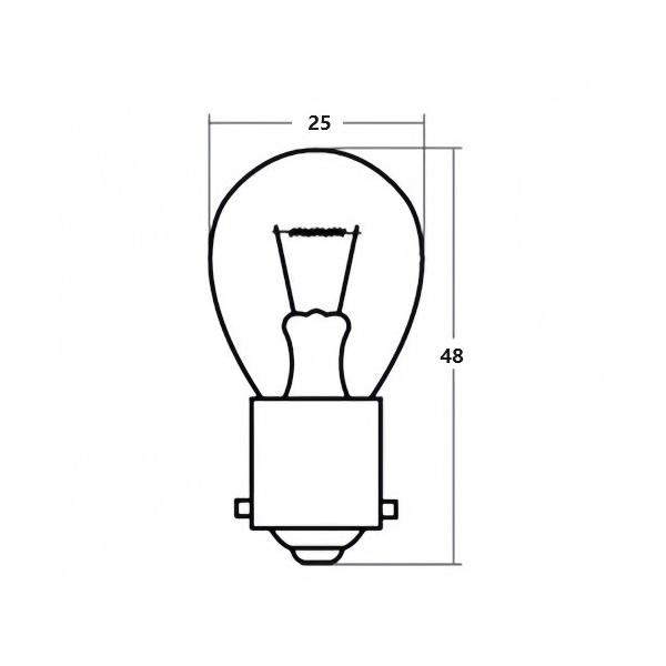 メーカー品番：A4575Bタイプ：白熱球12V単位：1個