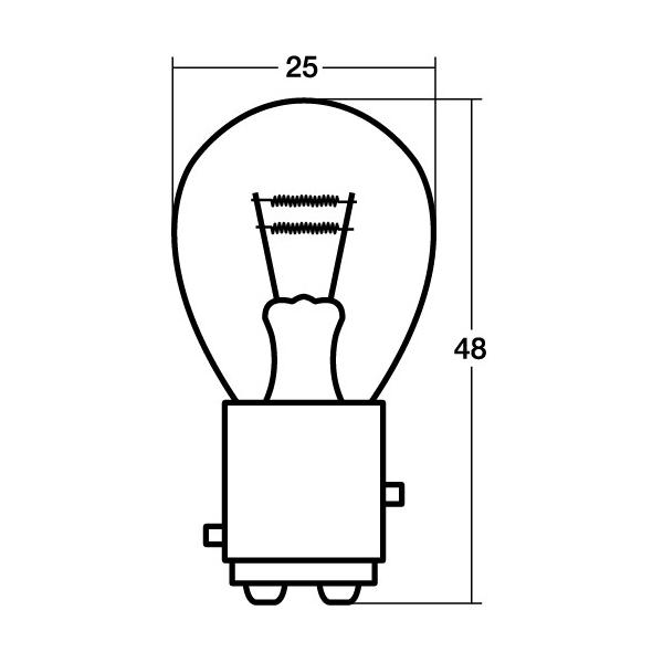 メーカー品番：A4875Bタイプ：白熱球12V単位：1個