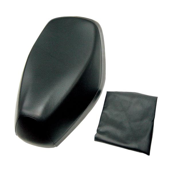 メーカー品番：CVS-06適合車種：スズキ レッツ2 03〜(CA1PA-263958〜)(CA1PC)カラー：ブラックタイプ：張替タイプ(エアタッカー止め式)単位：1枚