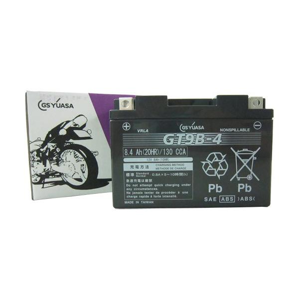 メーカー品番：GT9B-4適合車種：マジェスティ(SG03J)｜グランドマジェスティ250/400｜T-MAX｜YZF-R6 ※車名が同じ場合でも、車種によっては年式やタイプにより搭載バッテリーが異なる場合がありますので、必ず実際に搭載され...