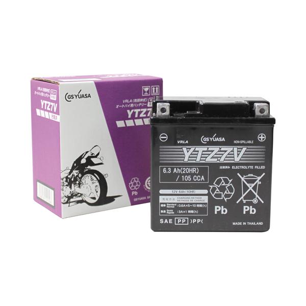 メーカー品番：YTZ7V-GY-C適合車種：トリシティ125 ※車名が同じ場合でも、車種によっては年式やタイプにより搭載バッテリーが異なる場合がありますので、必ず実際に搭載されているバッテリー形式をご確認下さい。タイプ：液入MFタイプ商品サ...