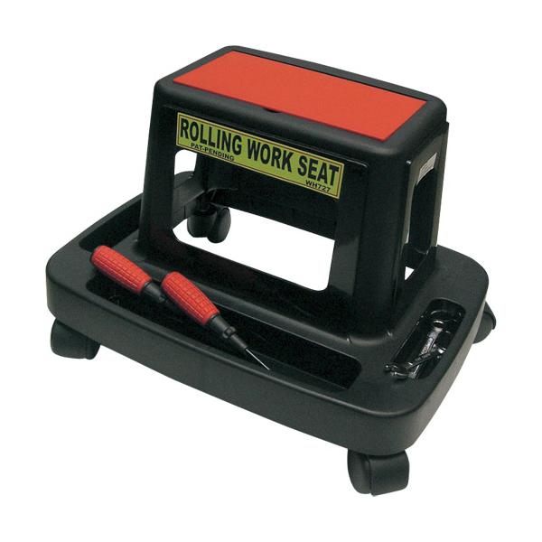 メーカー品番：TOOL022商品サイズ：座面270mm×170mm 本体450mm×190mm 高さ310mm（内キャスター60mm）単位：1台