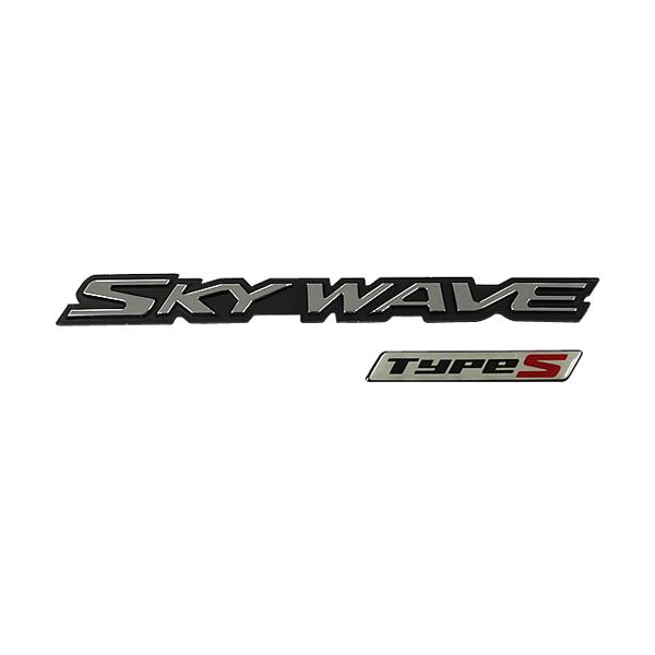 エンブレム 4点 セットスズキ スカイウェイブ SKYWAVE 250シルバー